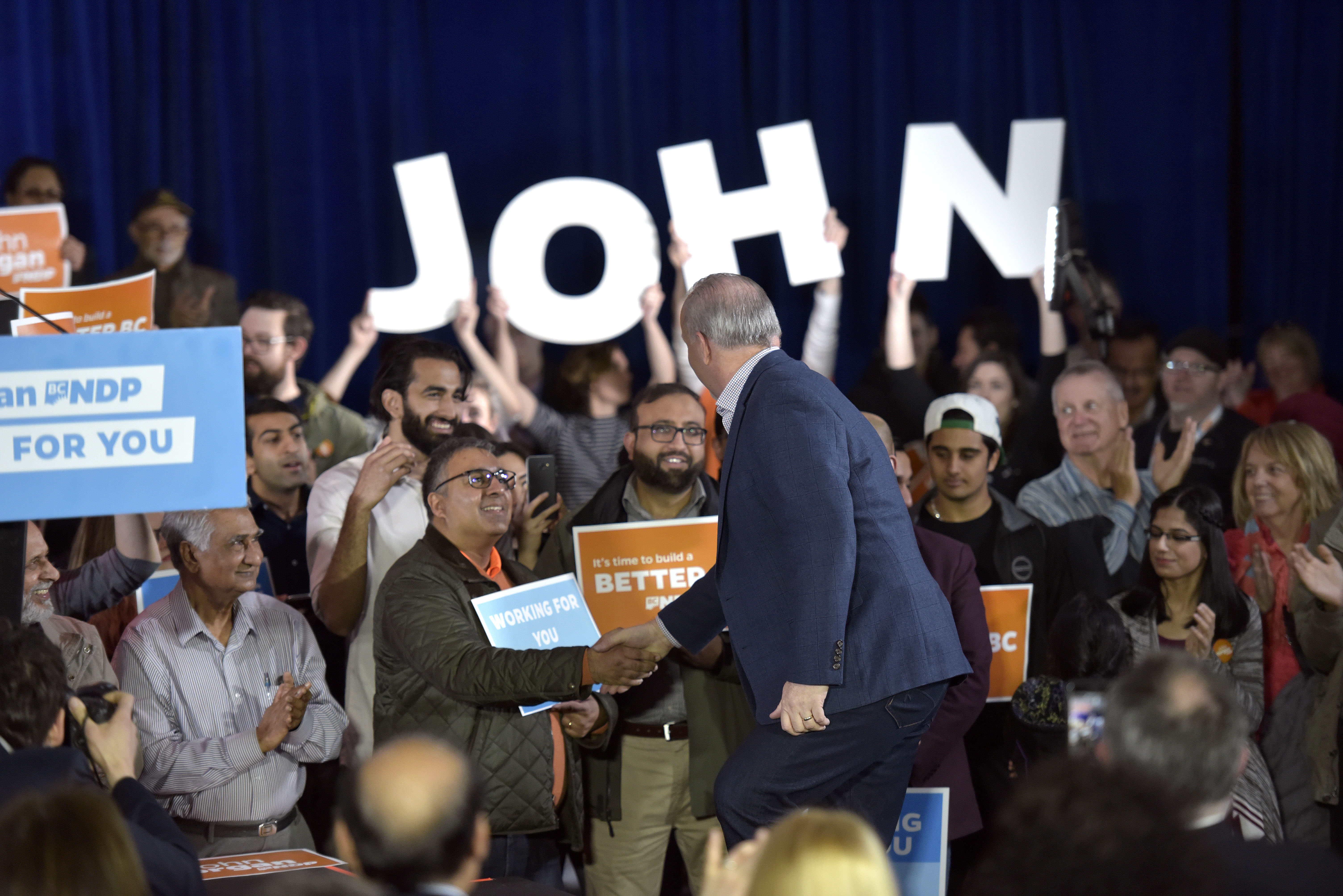 Seven fun moments from today’s campaign kickoff in Surrey