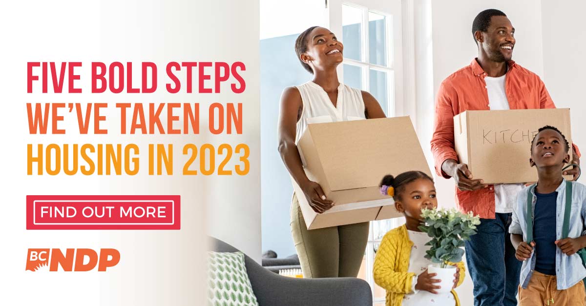 Five BOLD steps we’ve taken on housing in 2023